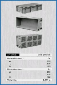 TP362 - KPIINDUSTRY พาเลทพลาสติก
