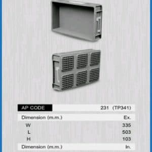 TP463 - KPIINDUSTRY พาเลทพลาสติก