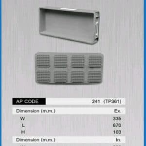 TP341 - KPIINDUSTRY พาเลทพลาสติก
