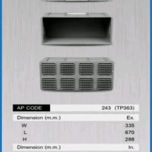 TP342 - KPIINDUSTRY พาเลทพลาสติก