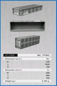 TP392 - KPIINDUSTRY พาเลทพลาสติก